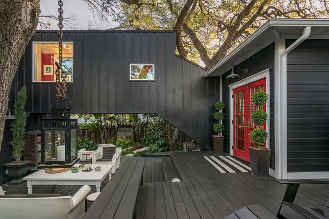 A Home with a Bridge | Austin, Texas