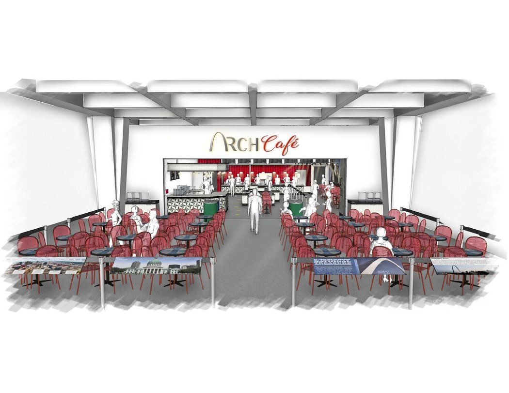 The Arch Cafe to Open on July 4th