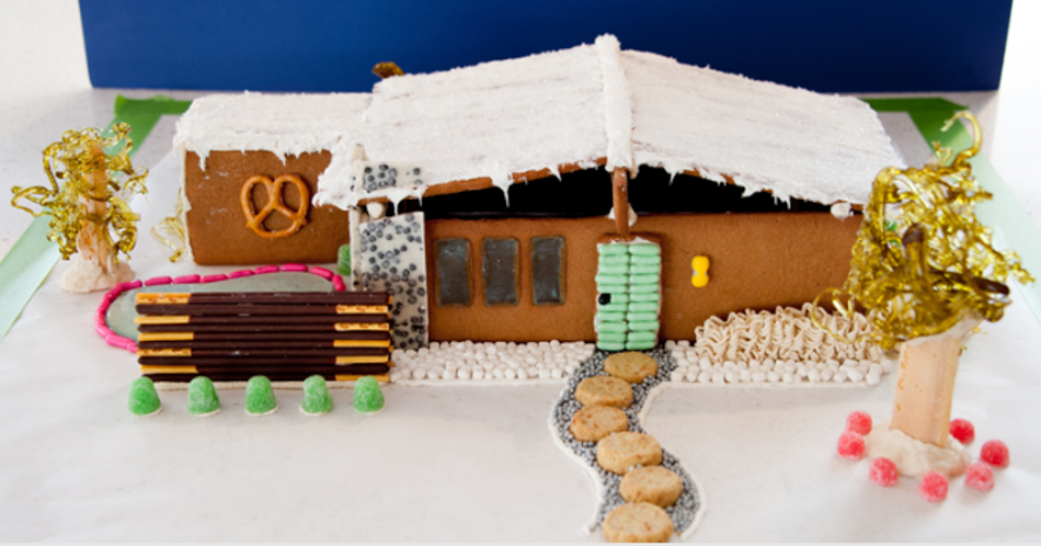 12 Architectural Gingerbread Houses