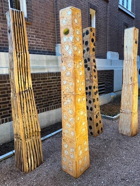 Carol Fleming's "Black and White and Bold" Sculptures Now Offered