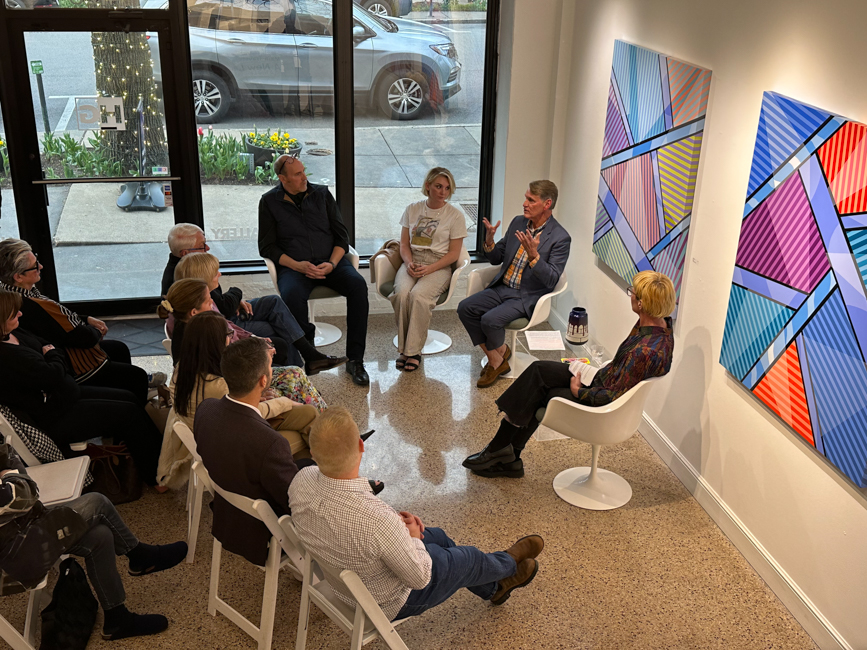 Photos From The Value of Art in Interior Design Client Reception