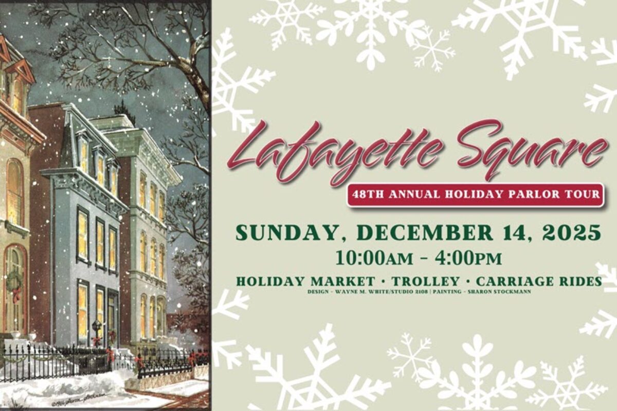 Lafayette Square Holiday Parlor Tour on December 14th